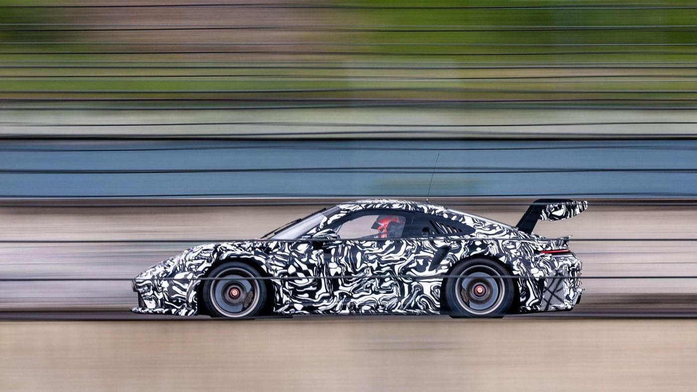 Porsche unveils new 911 Cup car for 2026 racing season