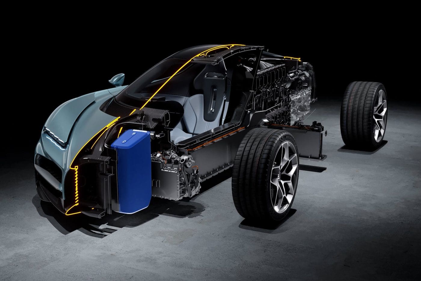 Bugatti Tourbillon Chassis Architecture