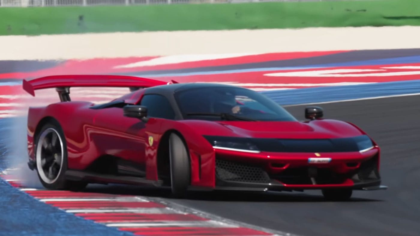 Driving the relentless Ferrari F80