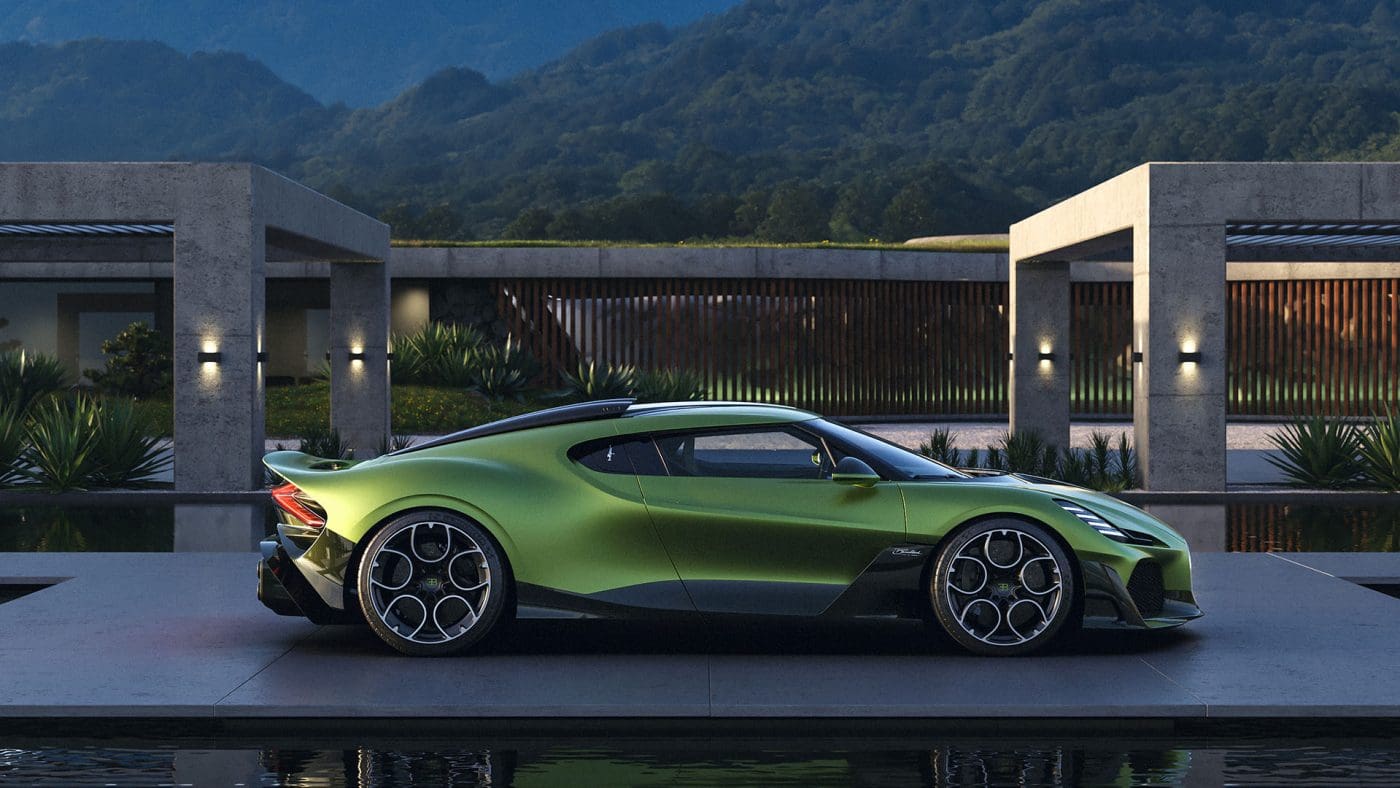 Bugatti's ultra-exclusive Programme Solitaire unveils "Brouillard"