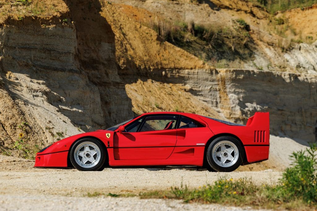 1991 Ferrari F40 Crosses the Block at Bonhams Cars
