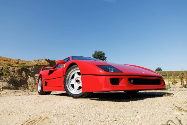 1991 Ferrari F40 Crosses the Block at Bonhams Cars