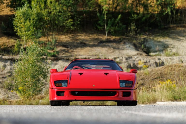 1991 Ferrari F40 Crosses the Block at Bonhams Cars