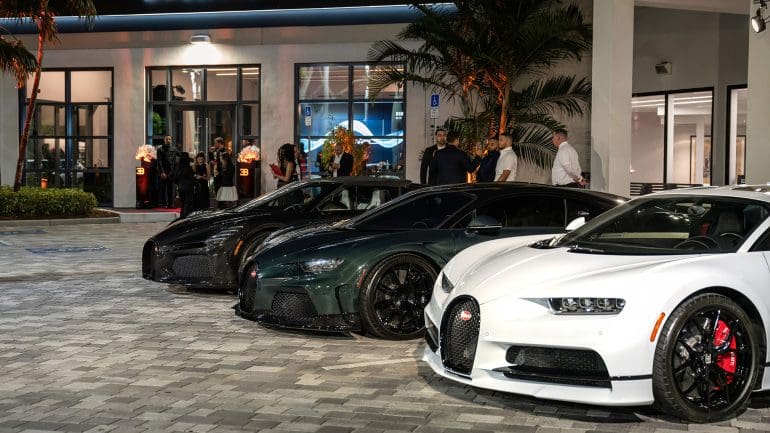 Bugatti Broward shines in Miami with an unforgettable hypercar & hyper ...