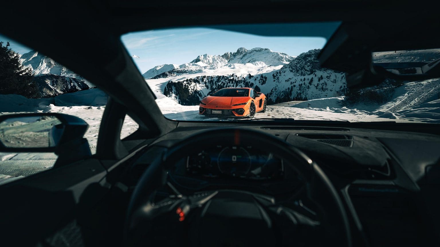 Lamborghini brings #SheDrivesaLambo back to the Alps with the new Temerario