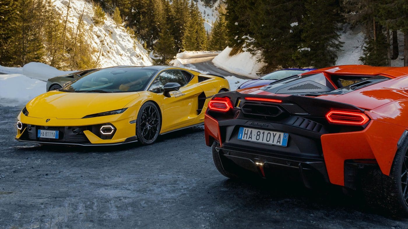 Lamborghini brings #SheDrivesaLambo back to the Alps with the new Temerario