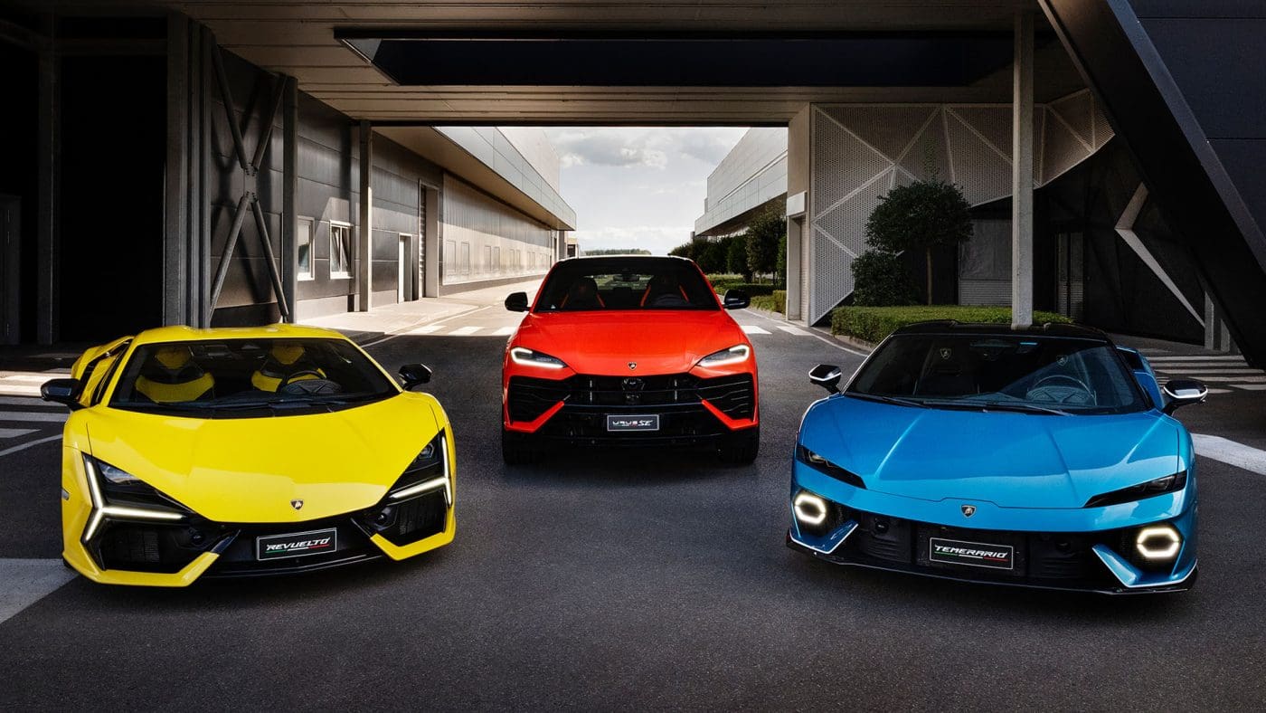 First fully hybridized model line-up for Lamborghini in 2026