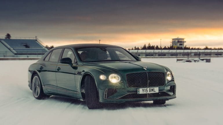 Bentley Flying Spur Speed sets new winter lap record inside the Arctic ...