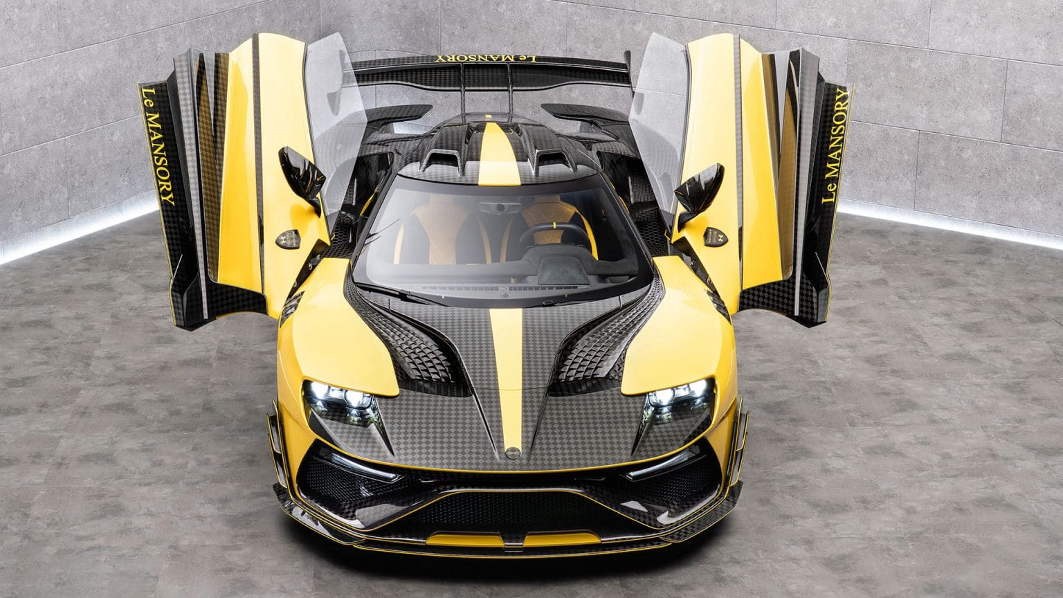 MANSORY x UNDER ARMOUR reveal One-Off “Le MANSORY” in San Fransisco