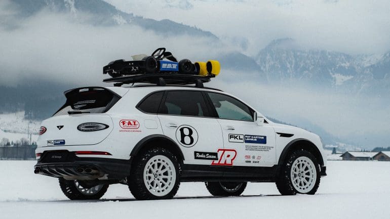 Bentley unveils Bentayga X Concept at FAT Ice Race: a hardcore Off-Road ...