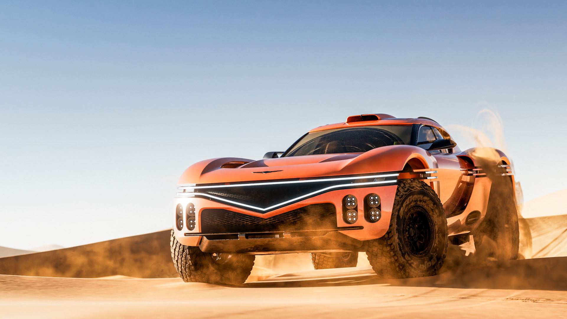Genesis unleashes 1,100-HP X Skorpio Concept, a desert-dominating ...