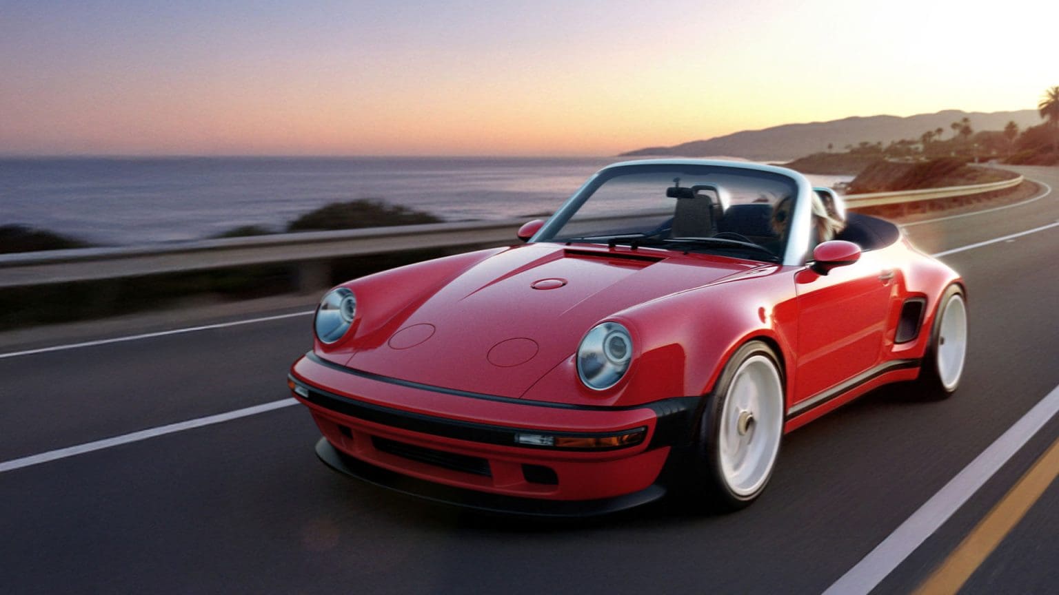 The Porsche 911 Carrera Cabriolet reimagined by Singer
