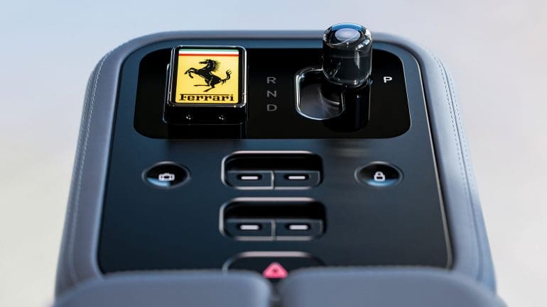 Ferrari reveals the interior design of the “Luce,” their first fully ...