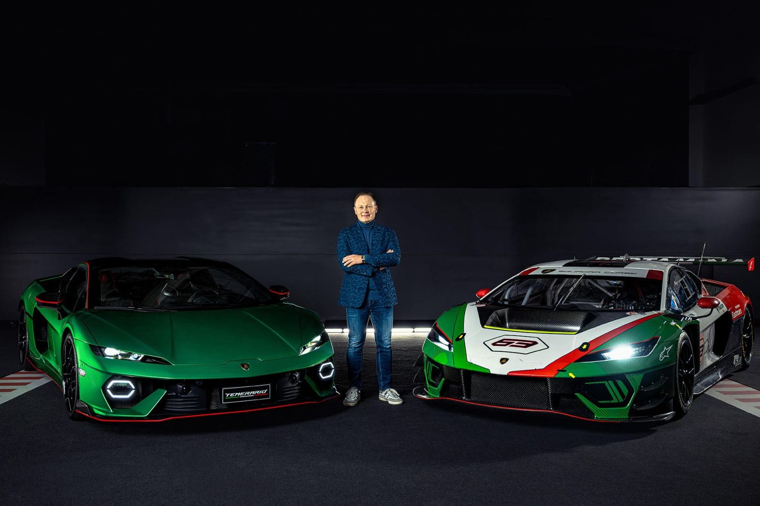 Lamborghini Temerario: one DNA, two extremes; from hybrid hyper-road ...