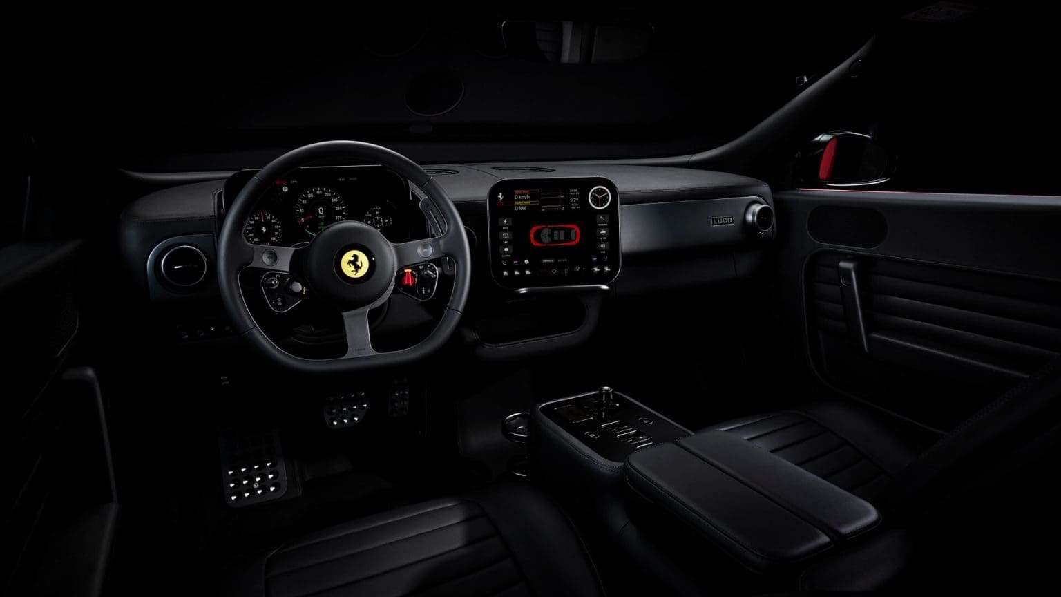 Ferrari Unveils the Luce: The Prancing Horse's First All-Electric Car ...